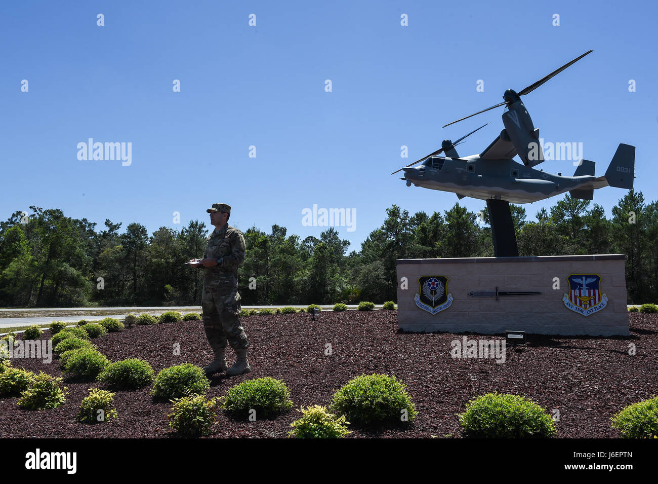 Staff Sgt. Bryan Sibley, a crewchief with the 801st Special Operations ...