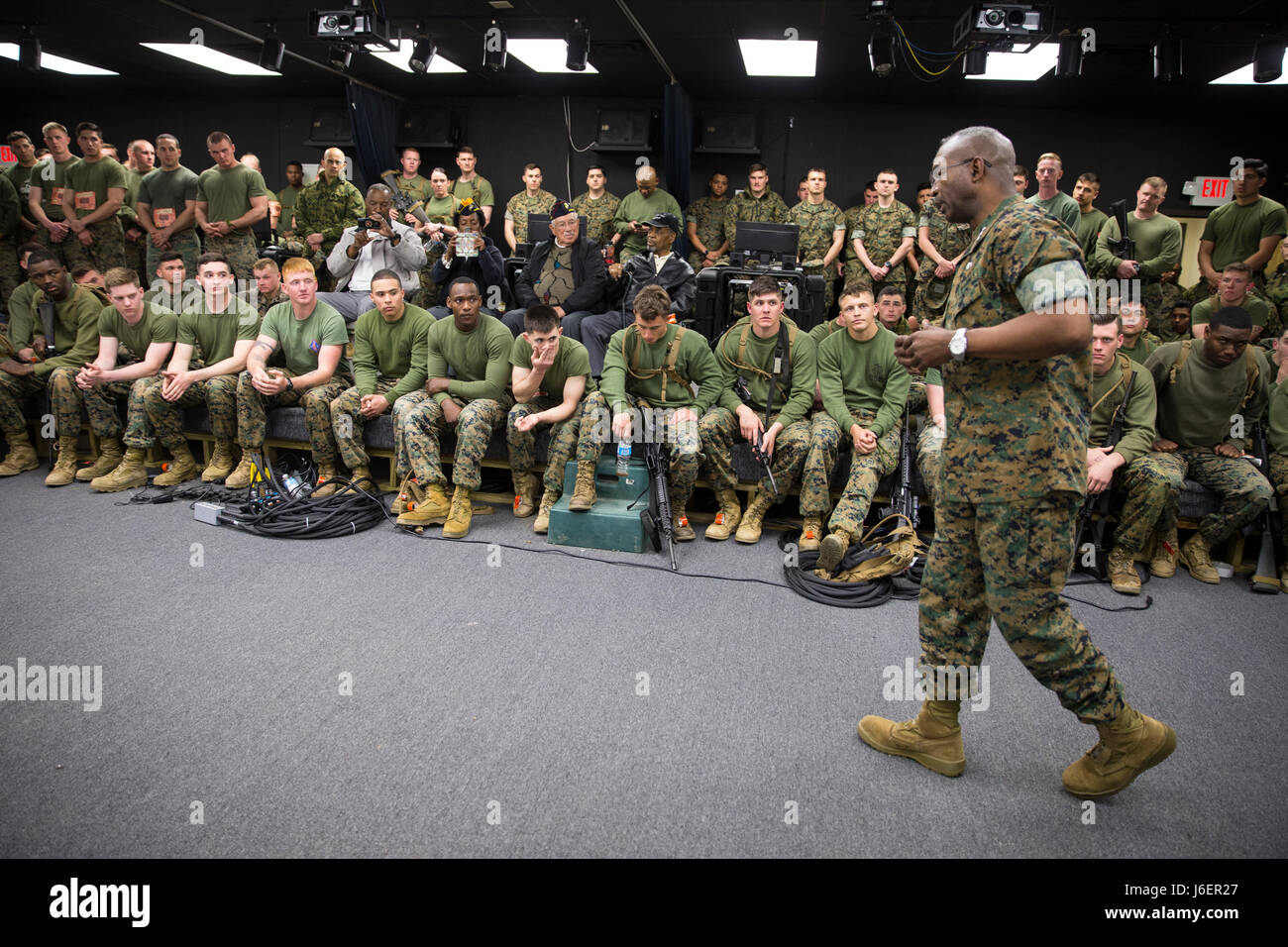 U.S. Marine Corps Lt. Gen. Ronald L. Bailey, deputy commandant, Plans ...