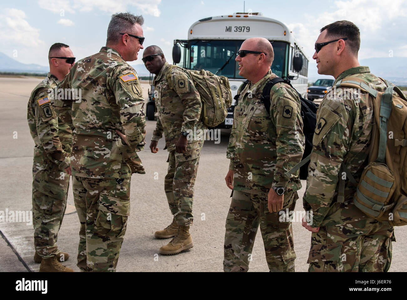 Soldiers from 2nd Battalion, 153rd Infantry Regiment, 39th Infantry ...