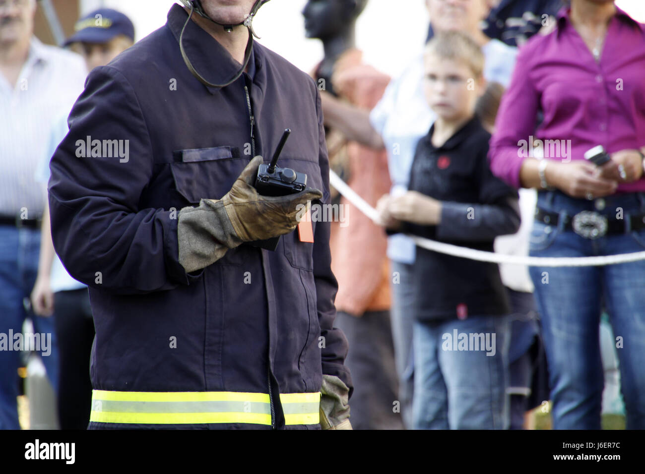 communication fire brigade fireman rescue radio equipment uniform ...