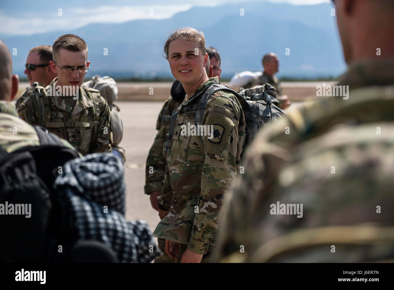 Soldiers from 2nd Battalion, 153rd Infantry Regiment, 39th Infantry ...