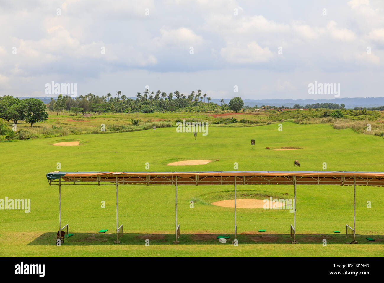 landscape view of golf course at Philippines Stock Photo - Alamy