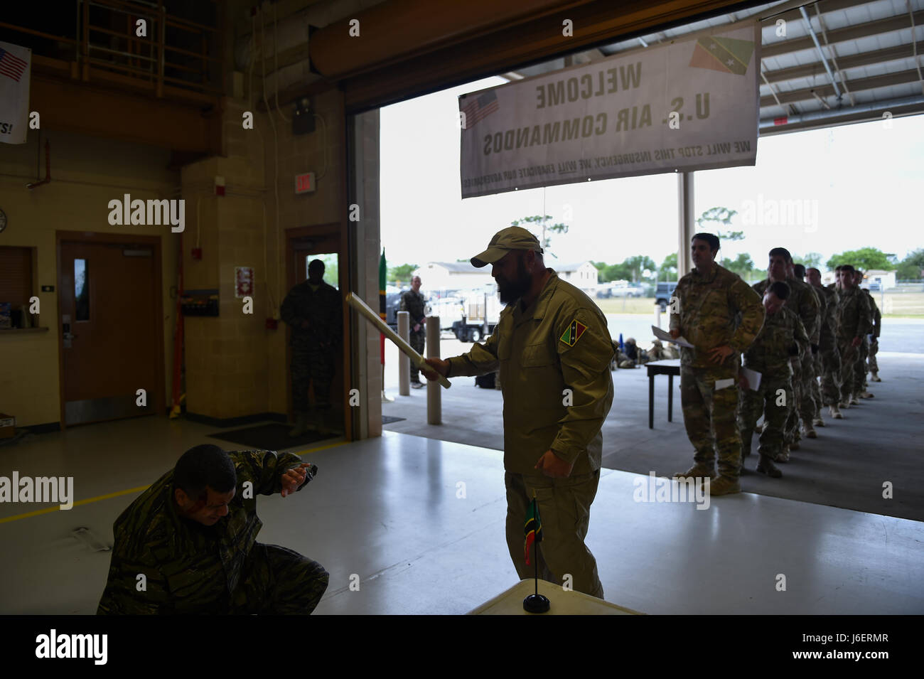 Combat aviation advisor students with the 6th Special Operations ...