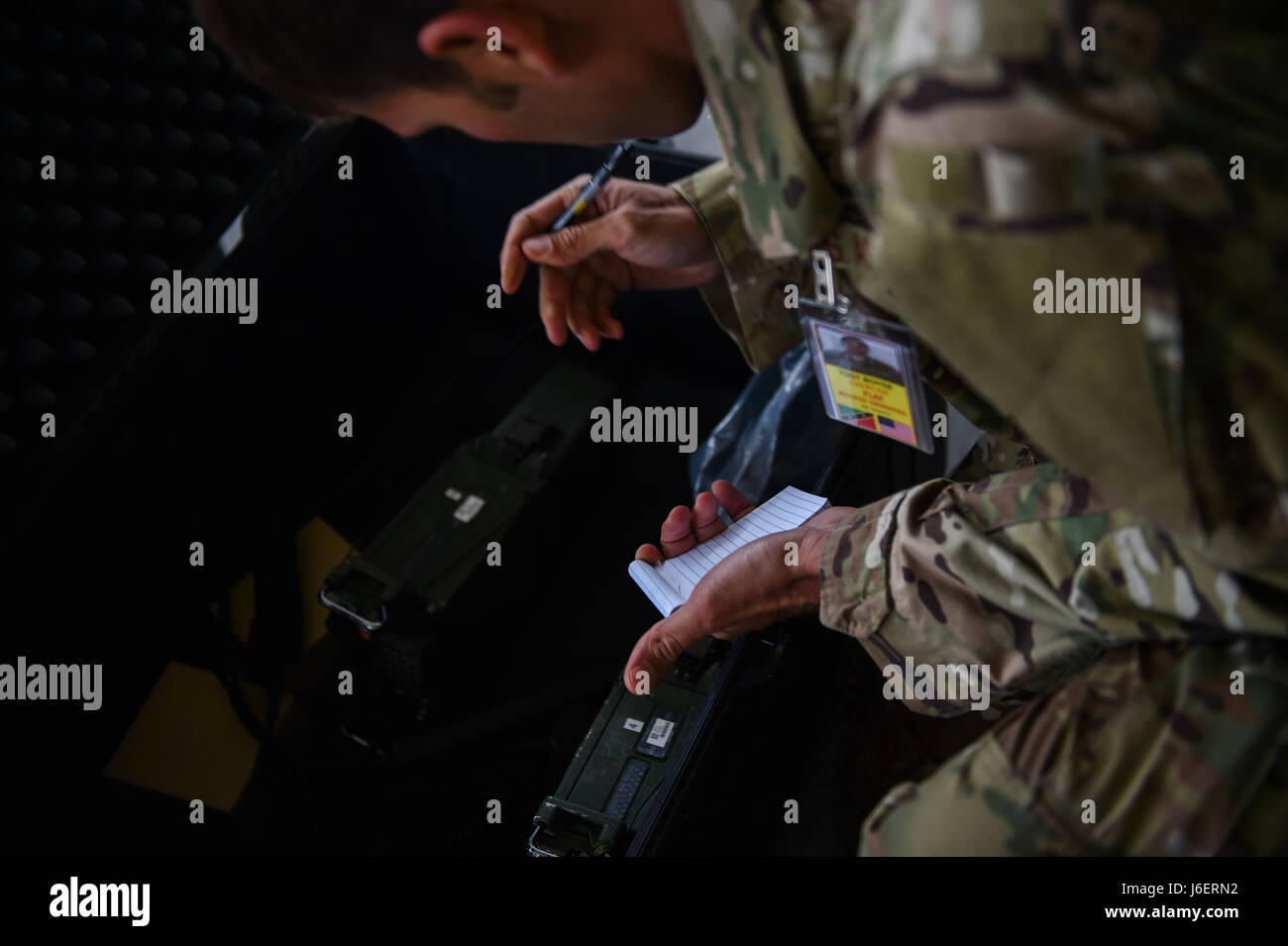 Combat aviation advisor students with the 6th Special Operations ...