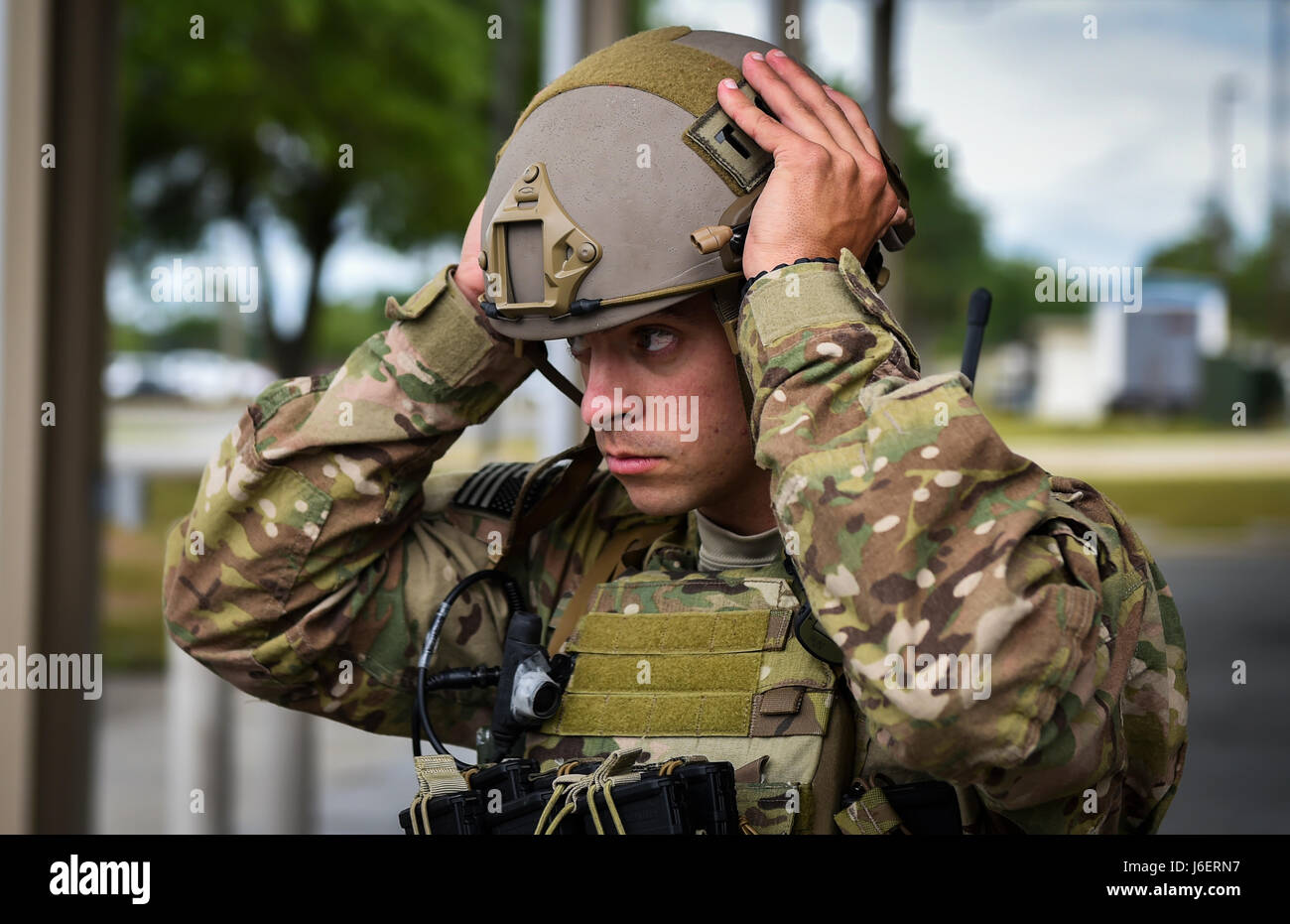 Combat aviation advisor students with the 6th Special Operations ...