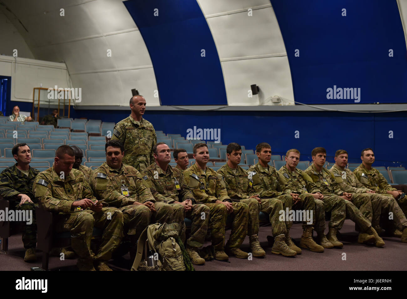 Combat aviation advisor students with the 6th Special Operations ...