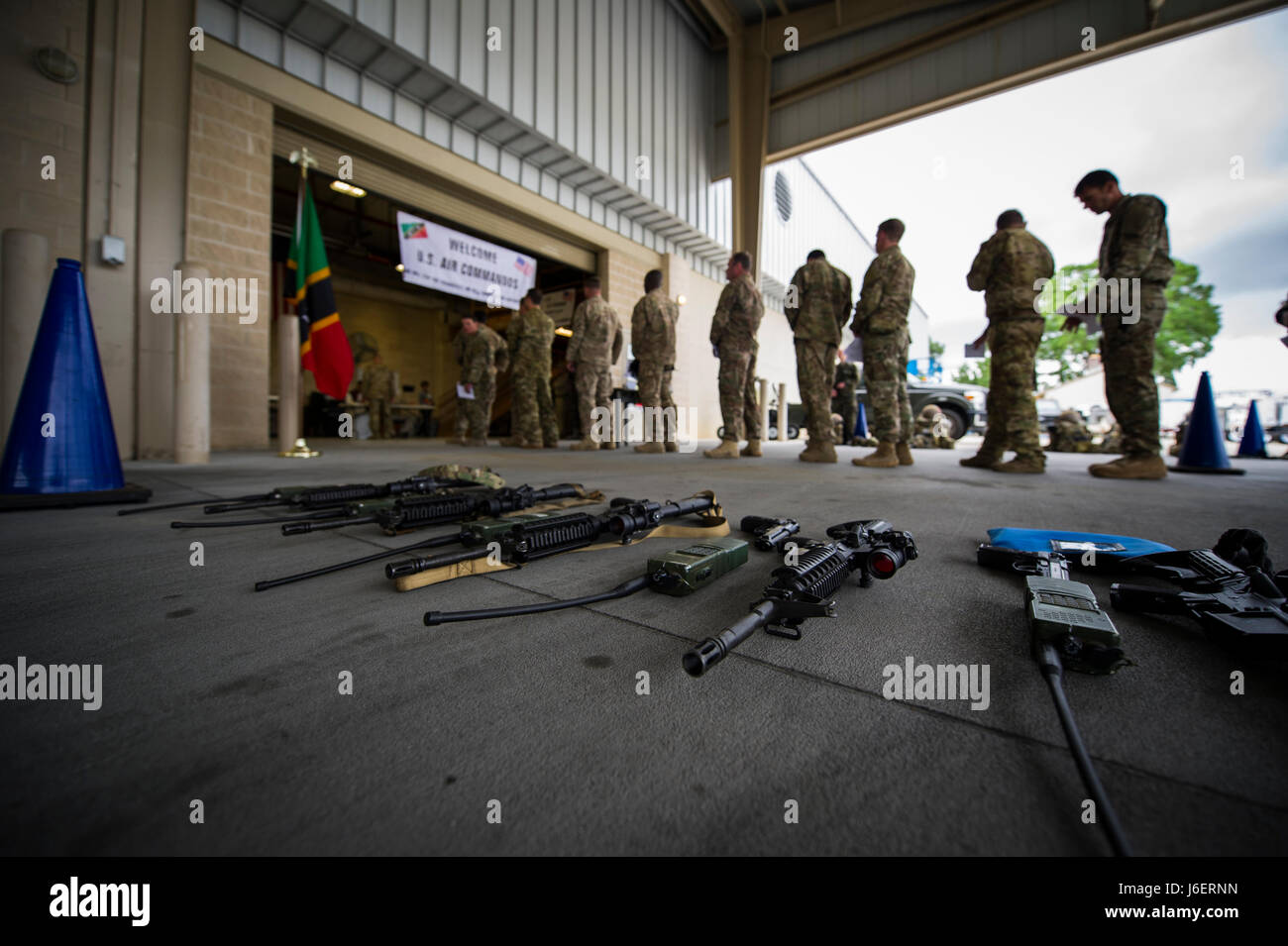 Combat aviation advisor students with the 6th Special Operations ...