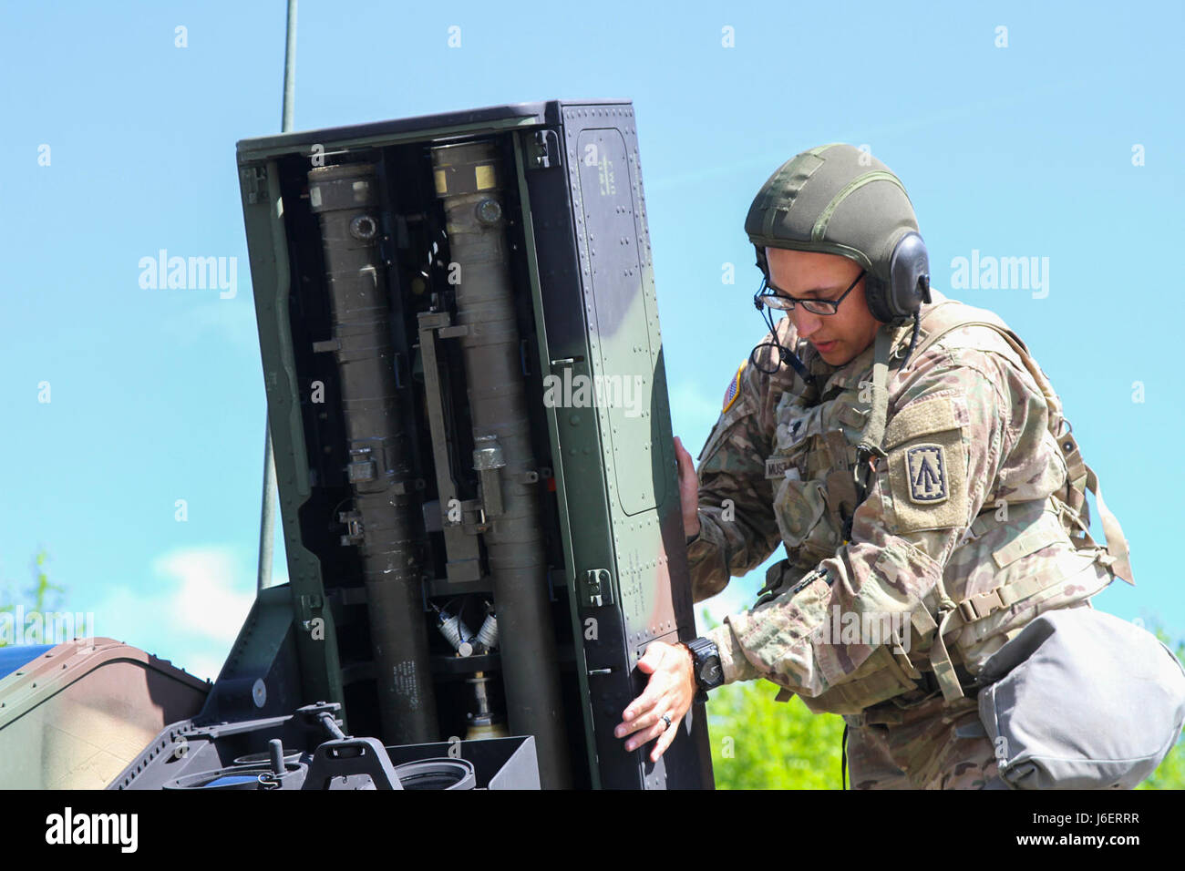 44th air defense artillery regiment hi-res stock photography and images ...
