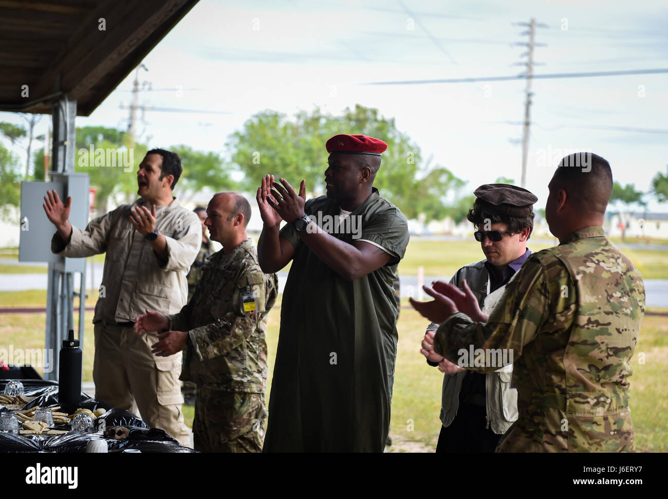 Combat aviation advisor students with the 6th Special Operations ...