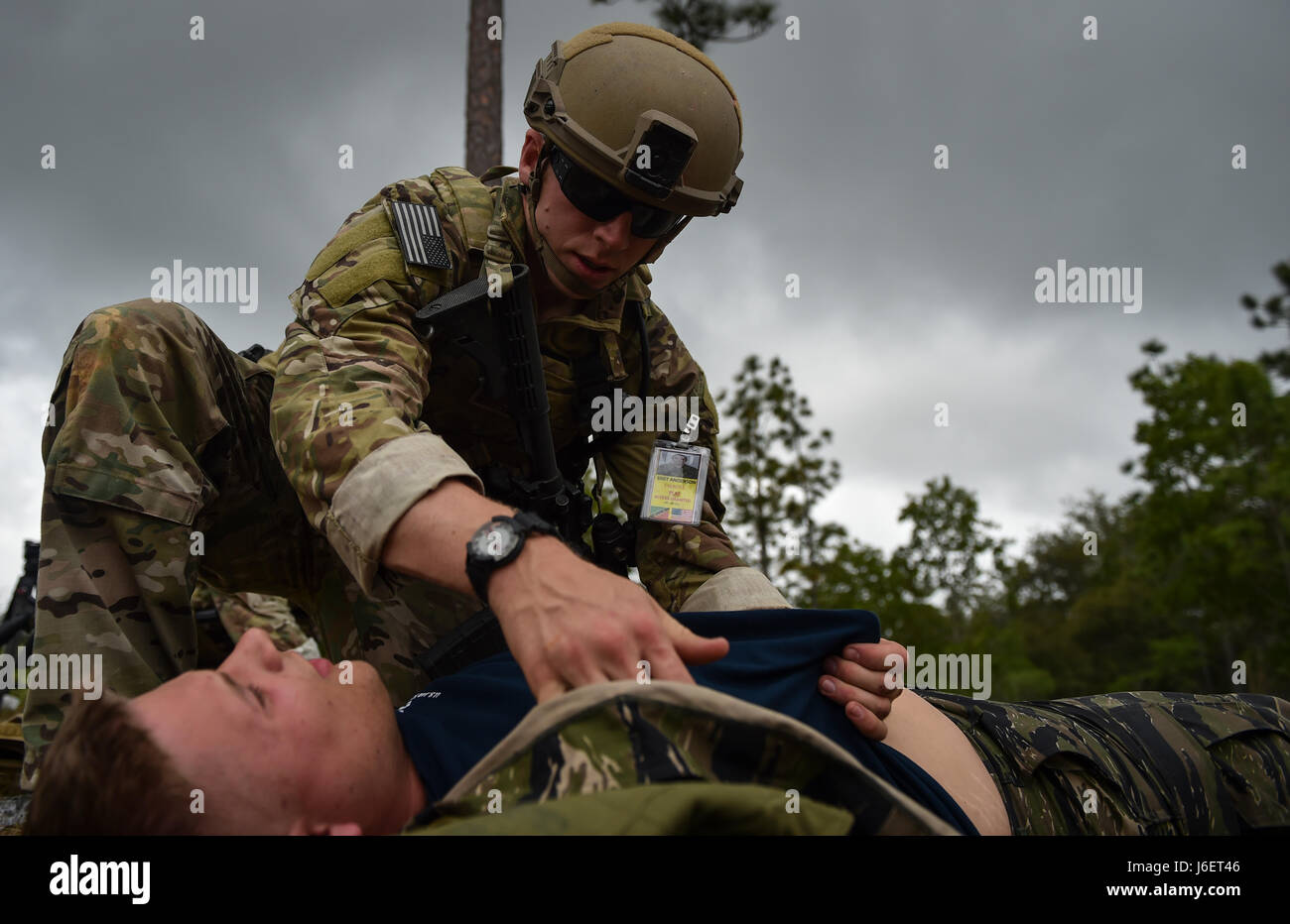 Combat aviation advisor students with the 6th Special Operations ...
