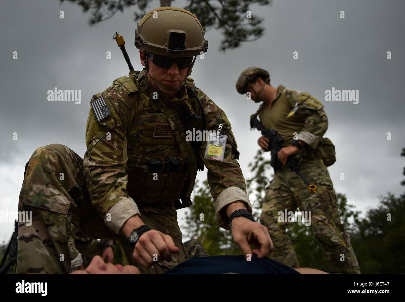 Combat aviation advisor students with the 6th Special Operations ...