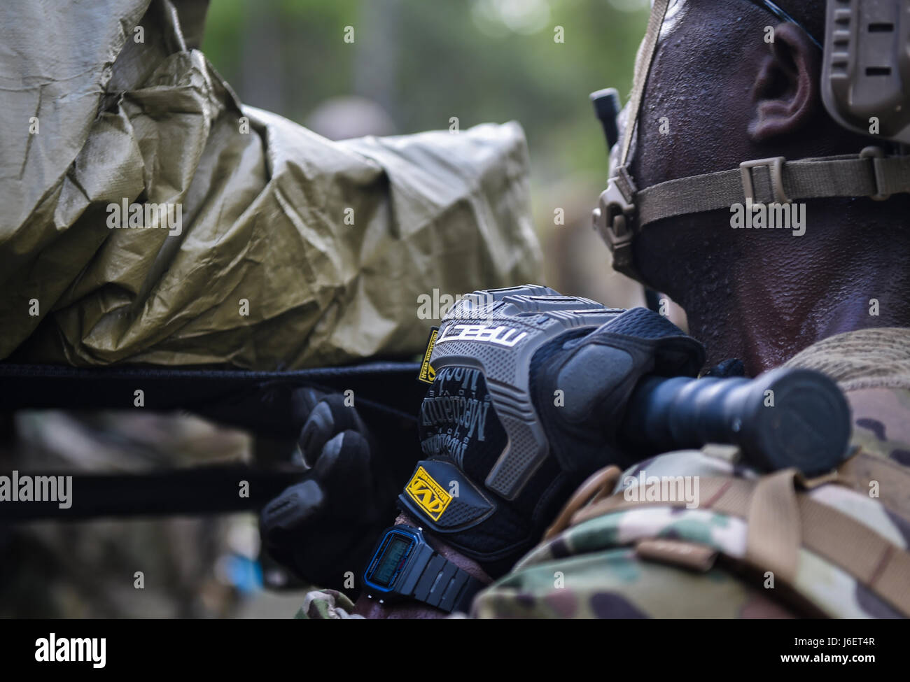 Combat aviation advisor students with the 6th Special Operations ...