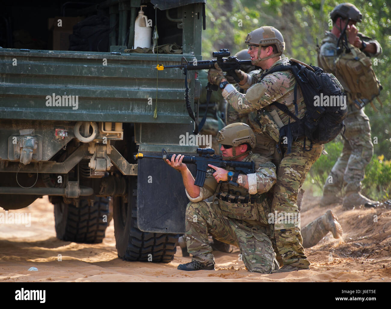 Combat aviation advisor students with the 6th Special Operations ...