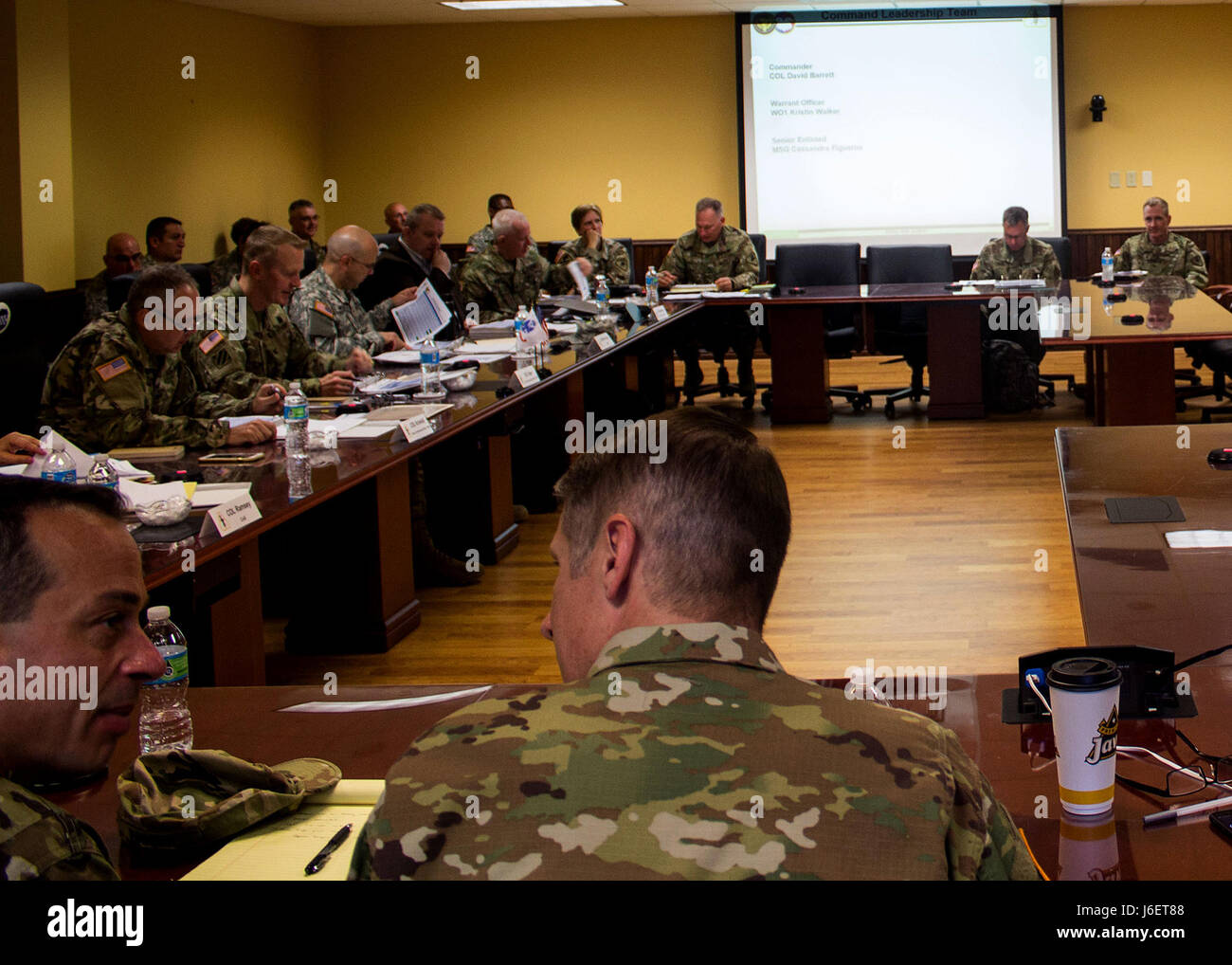 FORT DIX, New Jersey – Senior leaders from the U.S. Army Reserve Legal ...