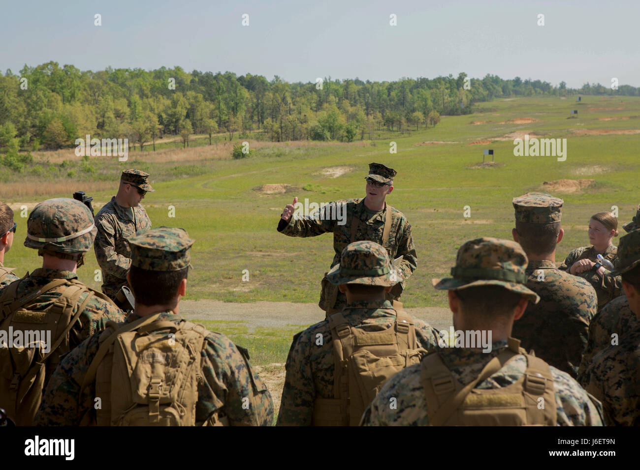 U.S. Marines with, 2nd Battalion 2nd Marine Regiment (2/2), conduct a ...