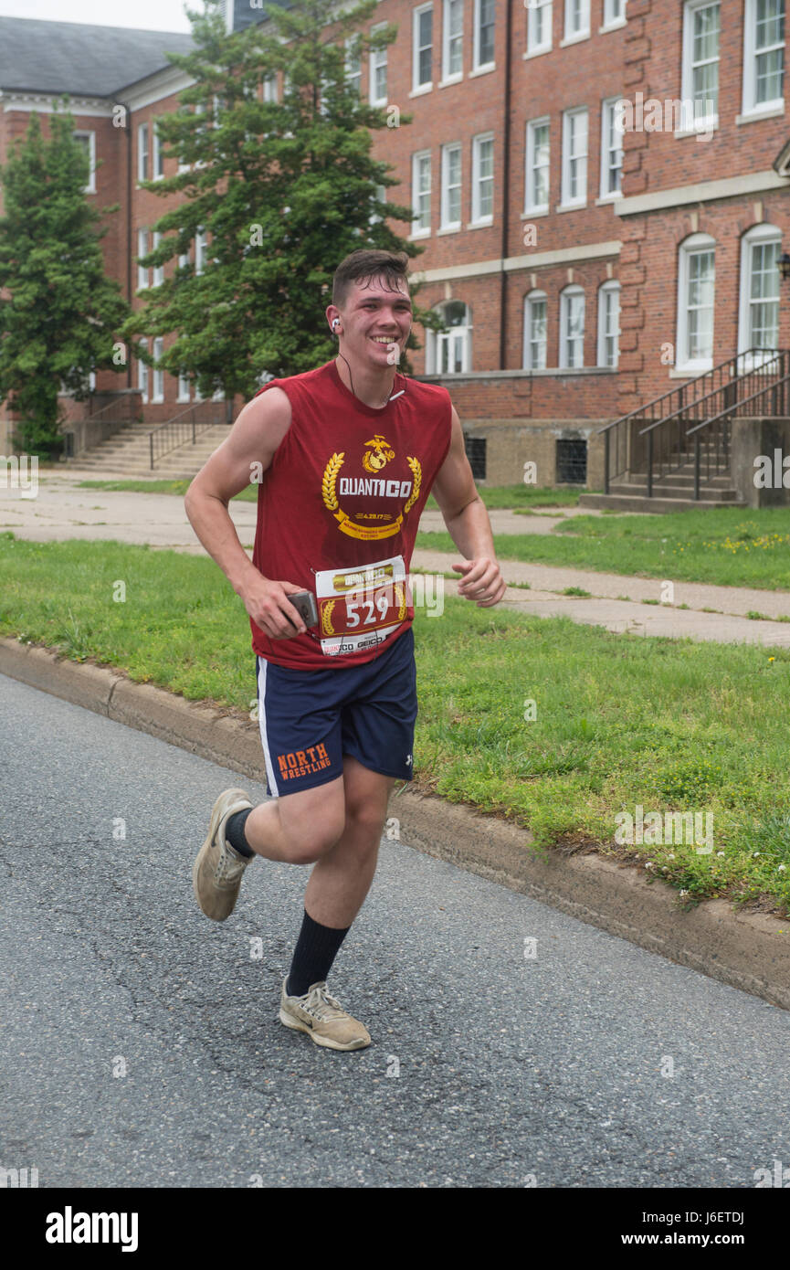 Skyler Lawrence participates in the Centennial Quantico 100, held at ...
