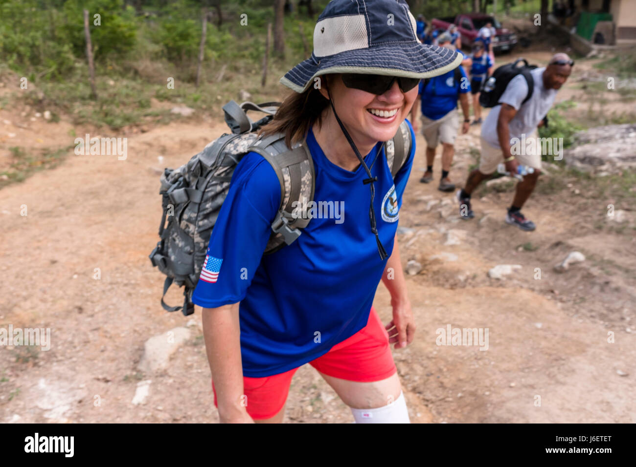 U.S. Army LTC Rhonda Dyer from Joint Task Force-Bravo Medical Element ...