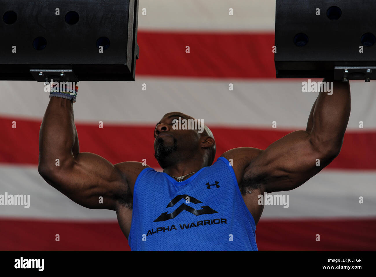 Participants in Alpha Warrior strength and conditioning navigate the ...