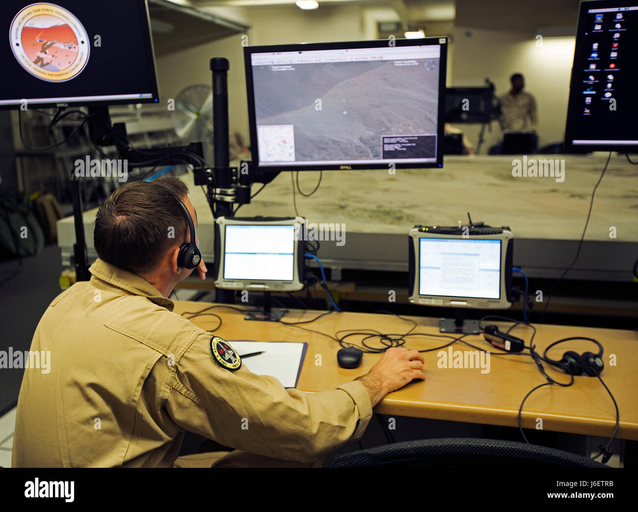 A F/A-18C Hornet Pilot with Marine Fighter Attack Squadron (VMFA) 314 ...