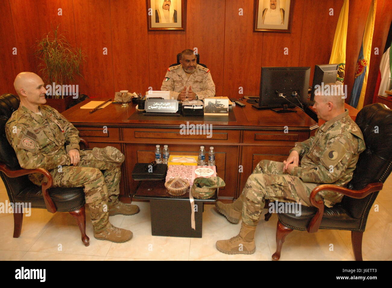 Brigadier Gen. John Epperly, the deputy commander of Task Force Spartan ...