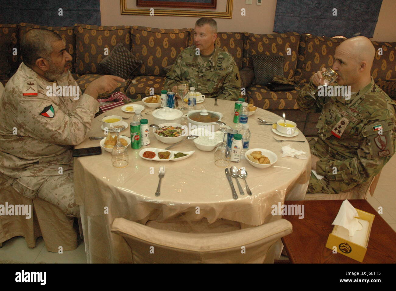 Brigadier Gen. John Epperly, the deputy commander of Task Force Spartan ...