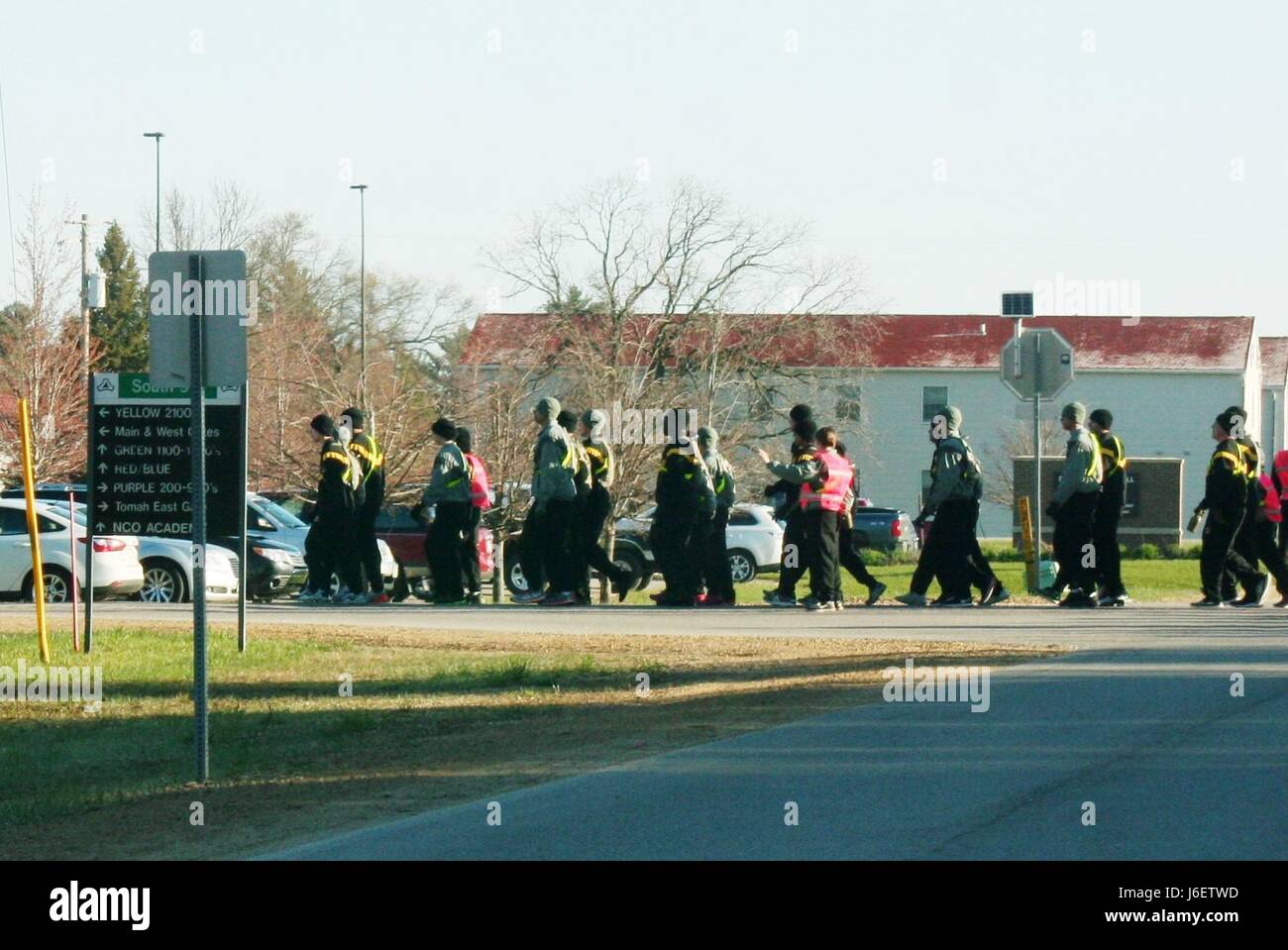 Students at the Staff Sgt. Todd R. Cornell Noncommissioned Officer ...