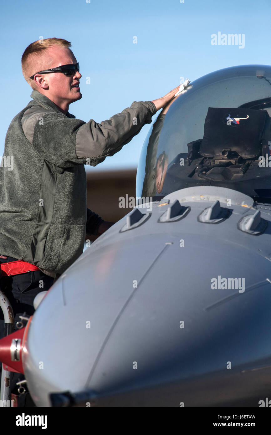 Senior Airman Brandon Brock, an active-duty crew chief assigned to ...