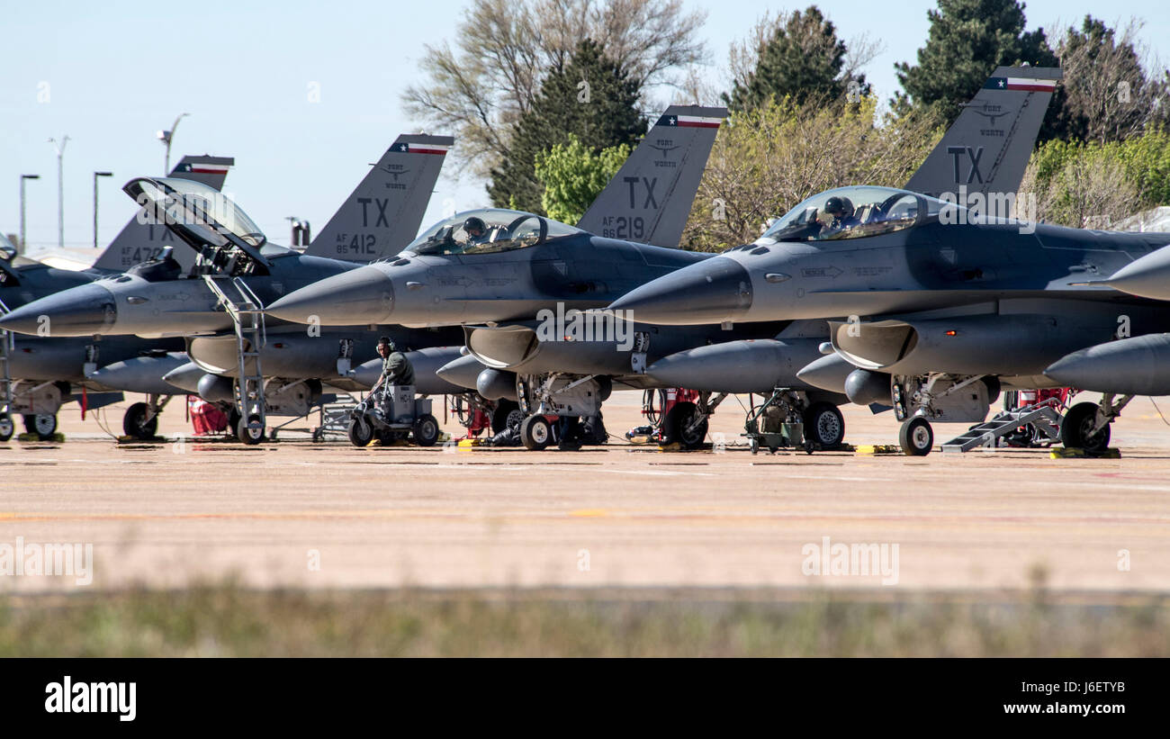 F-16 Fighting Falcon aircraft from Naval Air Station Fort Worth Joint ...