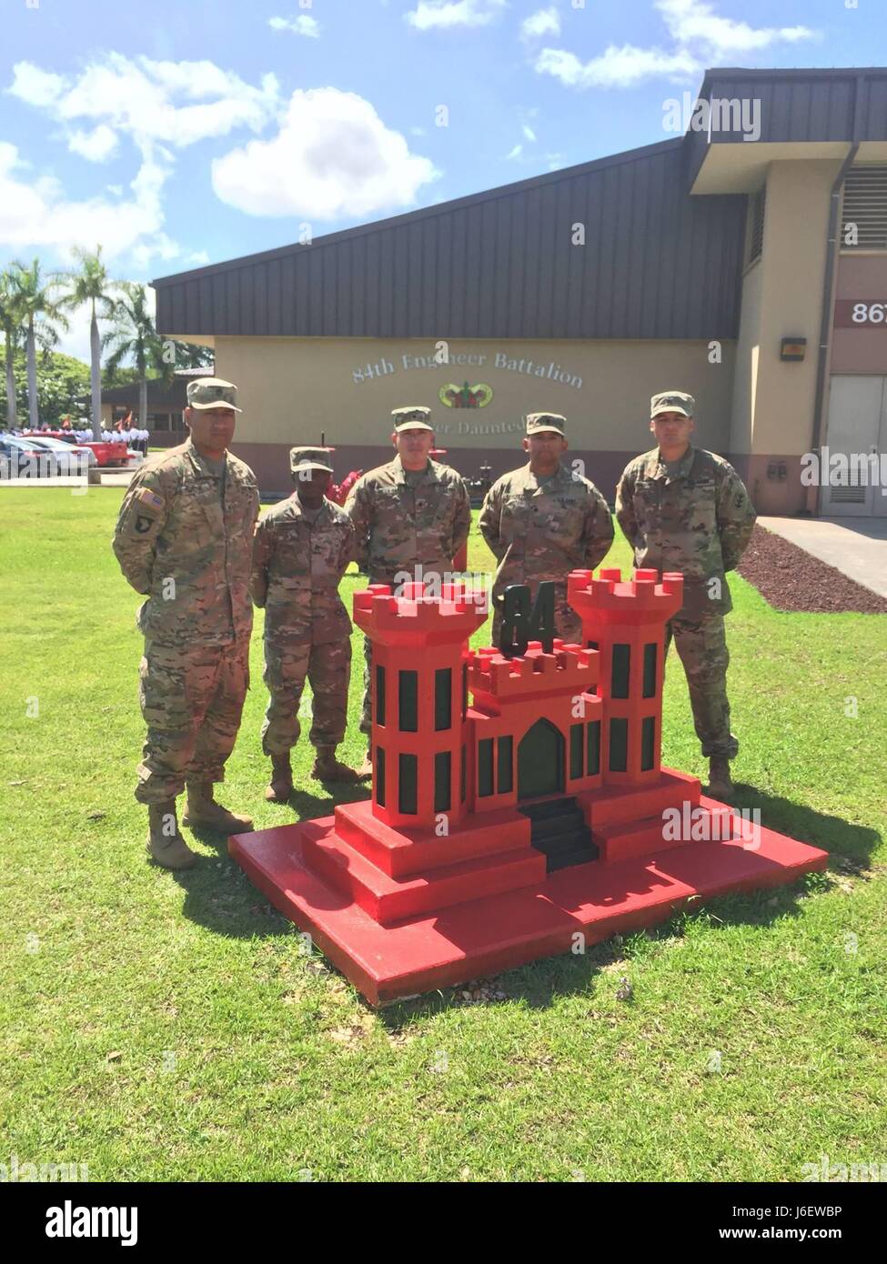 The U.S. Army Hawaii Water Purification Rodeo (ROWPU) competition team ...
