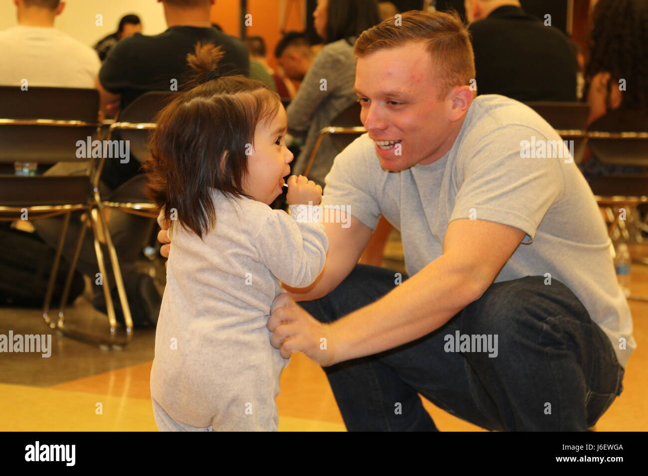 Army reserve family programs hi-res stock photography and images - Alamy