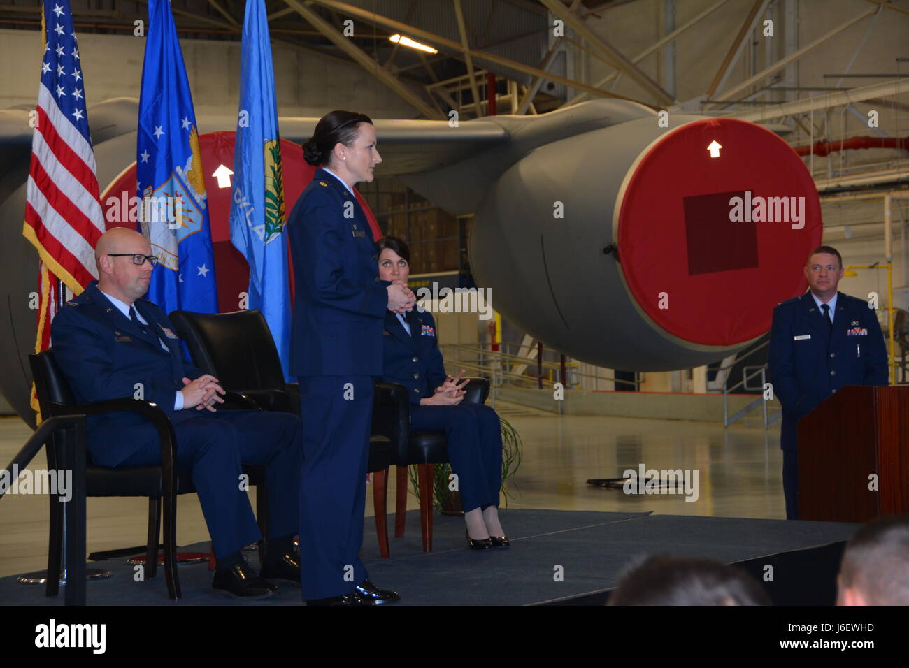 The 507th Maintenance Squadron conducted a change of command ceremony ...