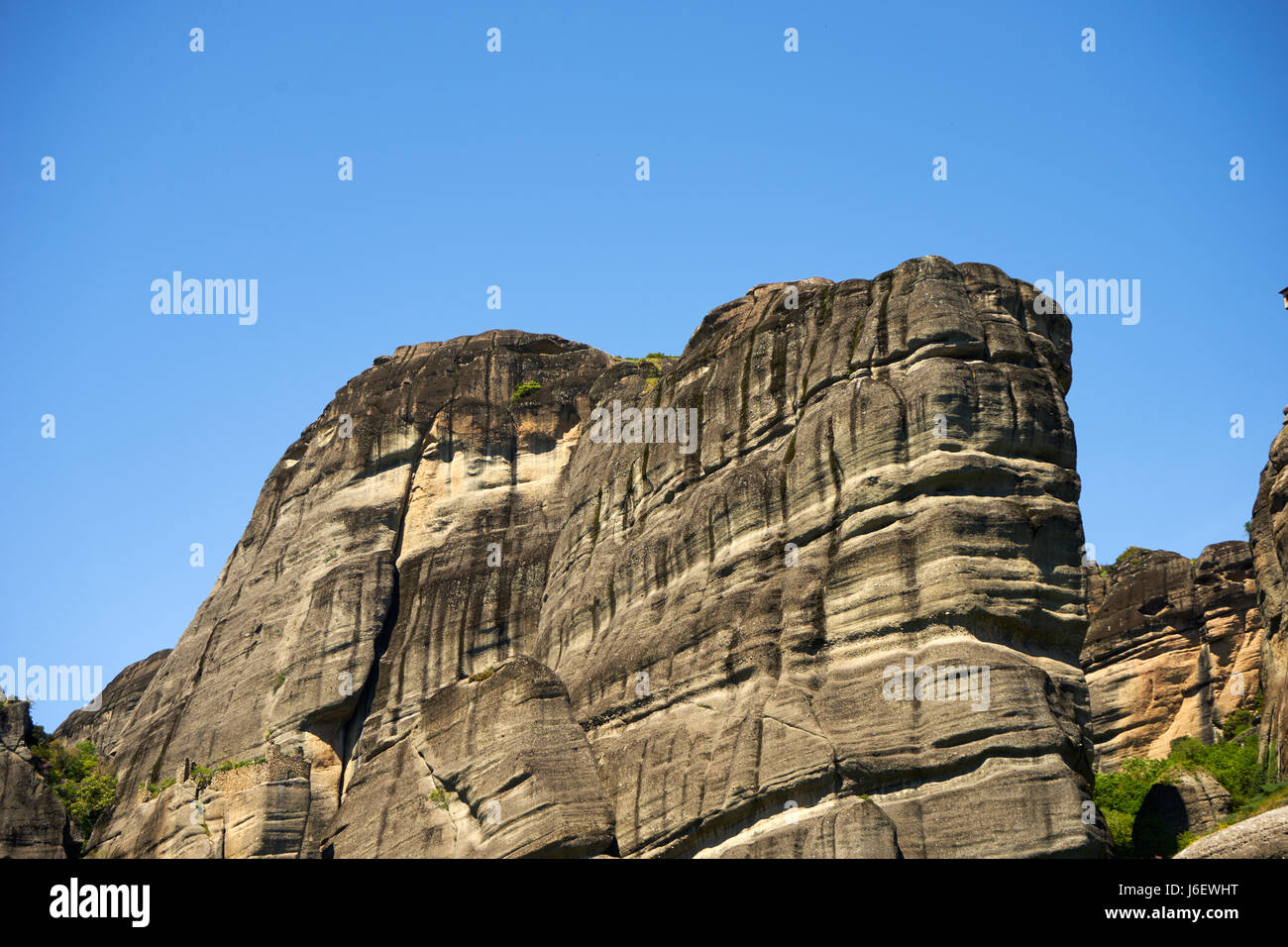 Landscape of Meteora rocks, Greece Stock Photo - Alamy
