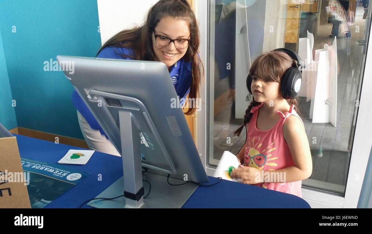 The U.S. Navy exhibit at Virginia Aquarium teaches visitors about ...