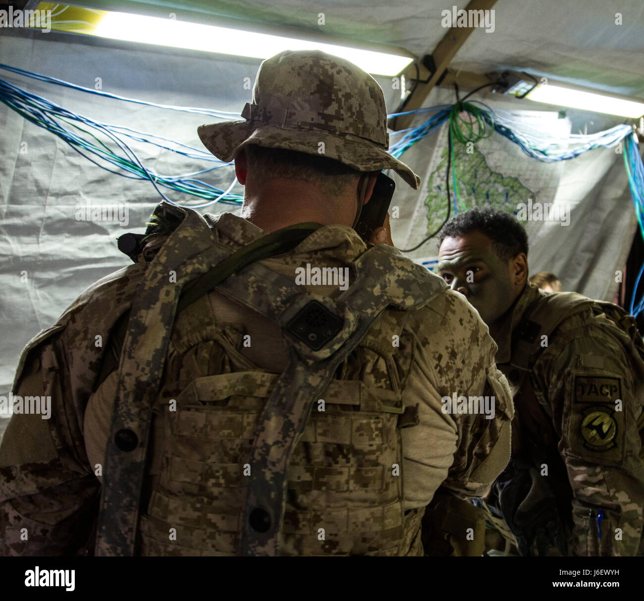 A U.S. Naval Special Warfare operators from Special Operations Command ...