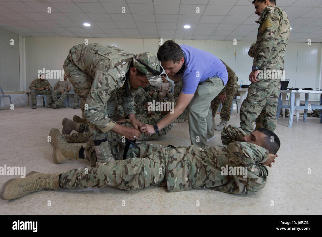 AMMAN, Jordan (May 8, 2017) Air Force interpreter "Dino" Dannawi ...