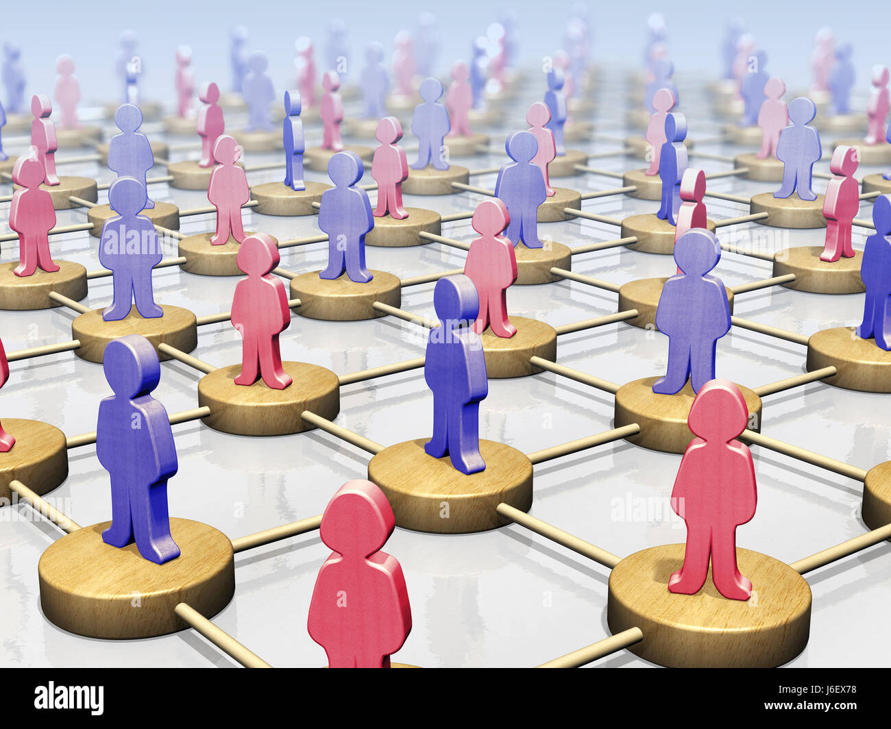 net contacts influence team staff personnel relationship relation ...