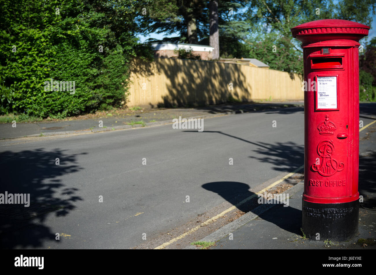 Edward vii post box hi-res stock photography and images - Alamy