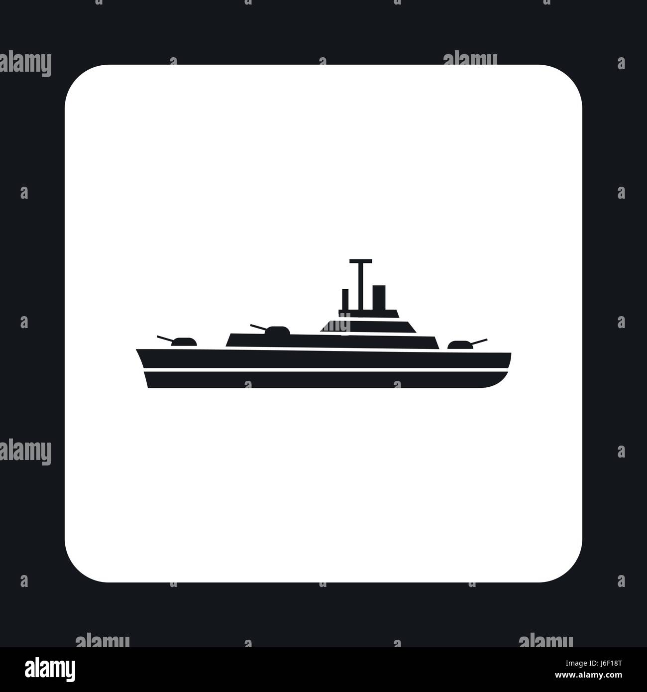 Military patrol boat Stock Vector Images - Alamy