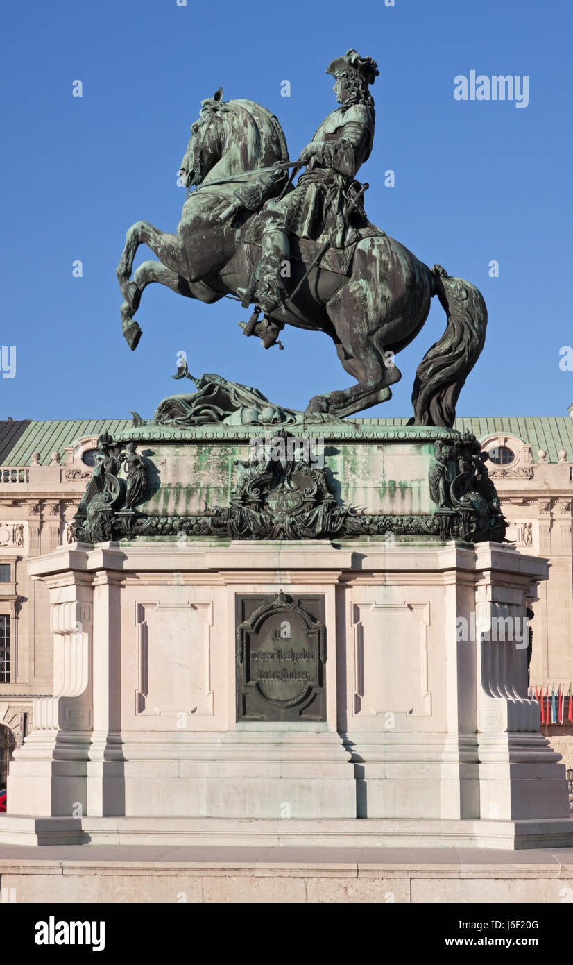 statue of prince eugene Stock Photo - Alamy