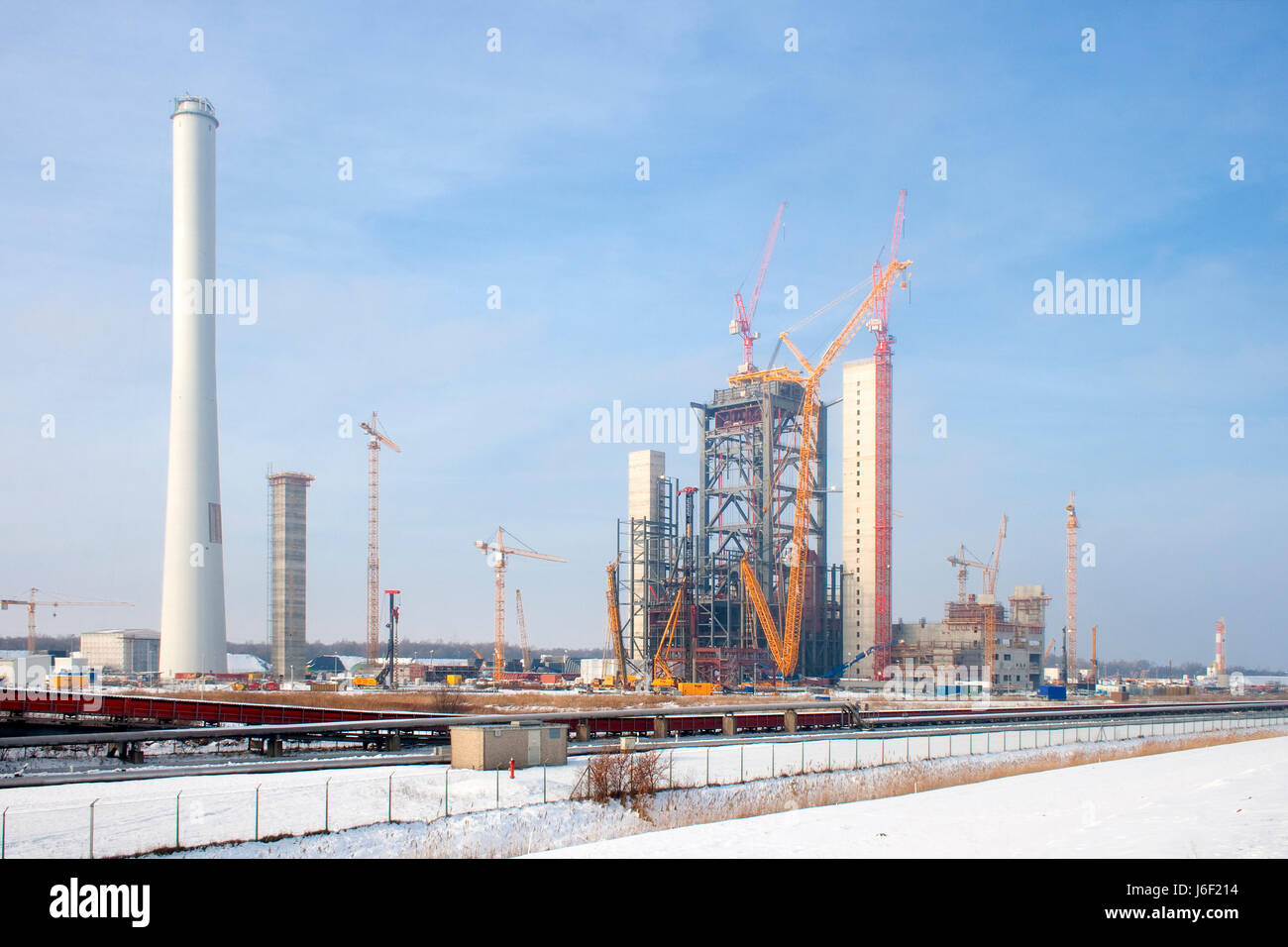 power station energy power electricity electric power winter industry ...