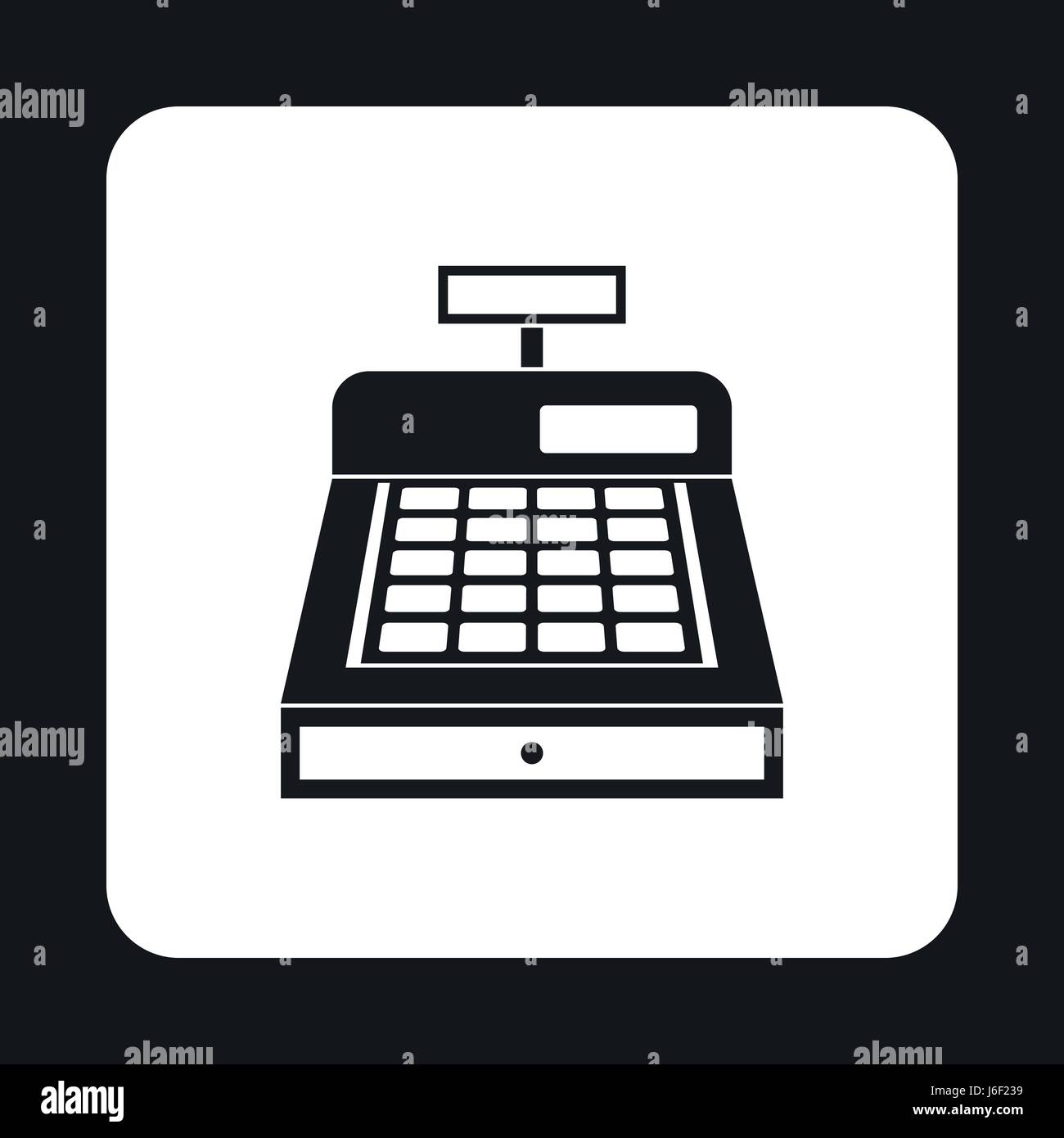 Sale cash register icon, simple style Stock Vector Image & Art - Alamy