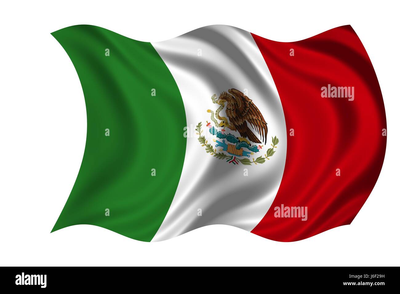 flag national colors mexico illustration flag blow wm national colors ...
