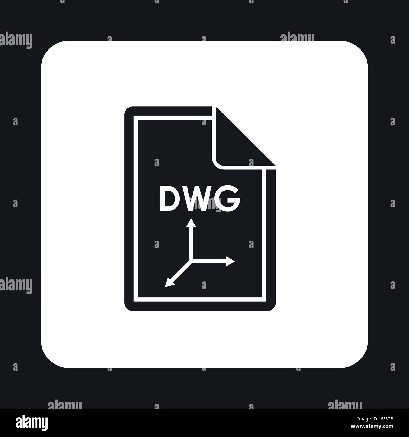 File DWG icon, simple style Stock Vector Image & Art - Alamy File DWG icon, simple style Stock Vector Image & Art - Alamy