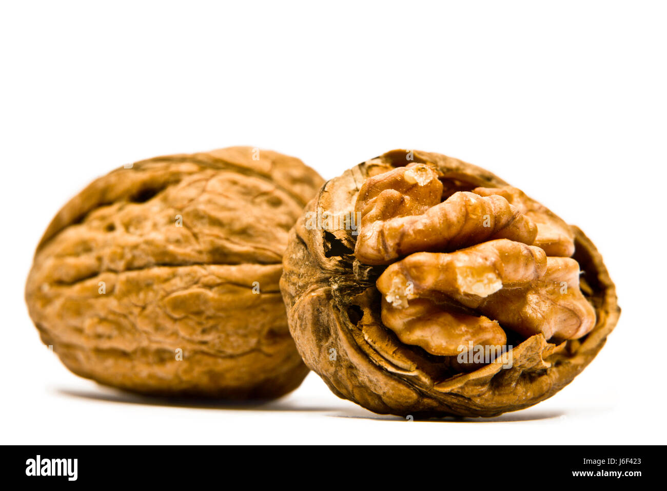 shell nut walnuts backdrop background white food aliment object health ...