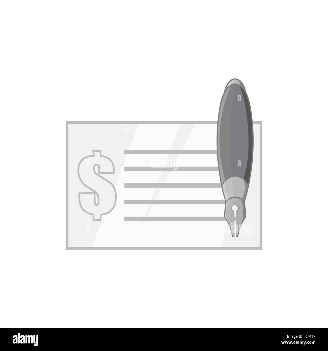Checkbook icon, black monochrome style Stock Vector Image & Art - Alamy
