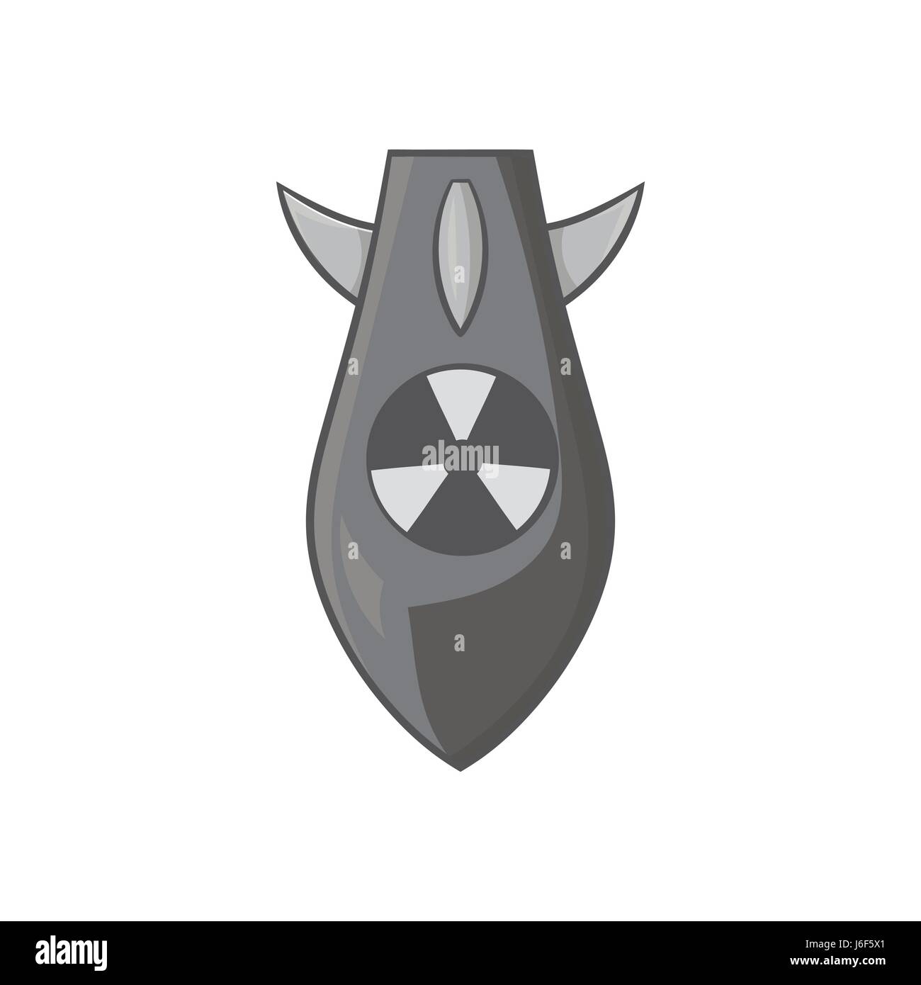 Nuclear warhead icon black hi-res stock photography and images - Alamy