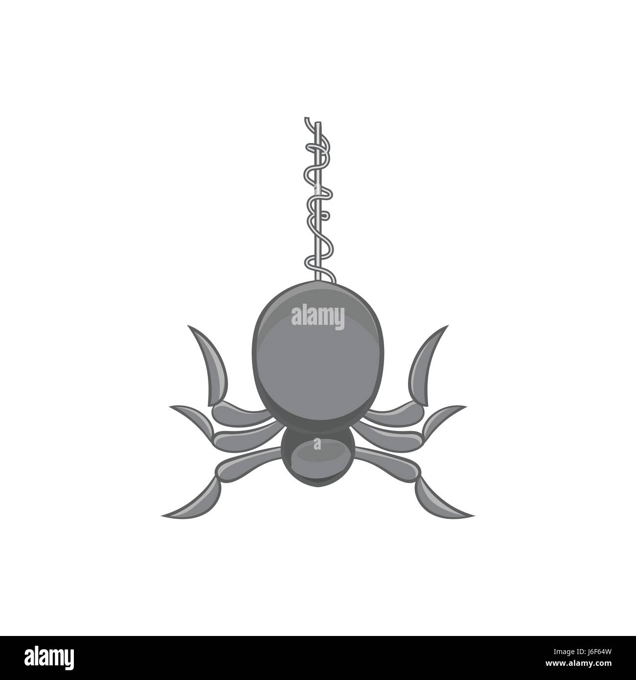 Spider icon, black monochrome style Stock Vector Image & Art - Alamy