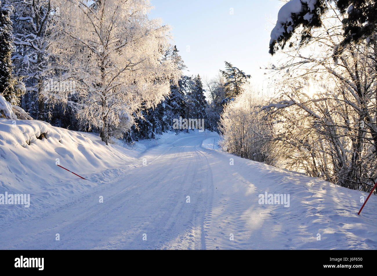 Sweden road landscape hi-res stock photography and images - Alamy