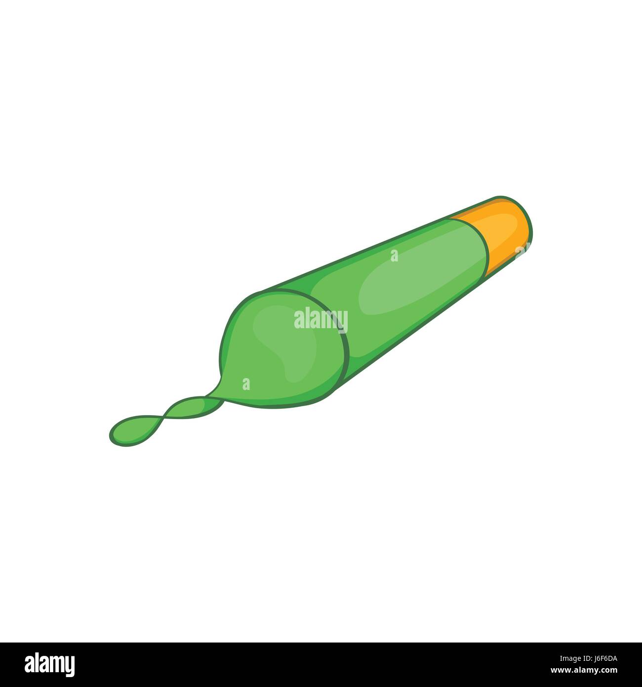 Marijuana leaf icon cartoon style hi-res stock photography and images ...