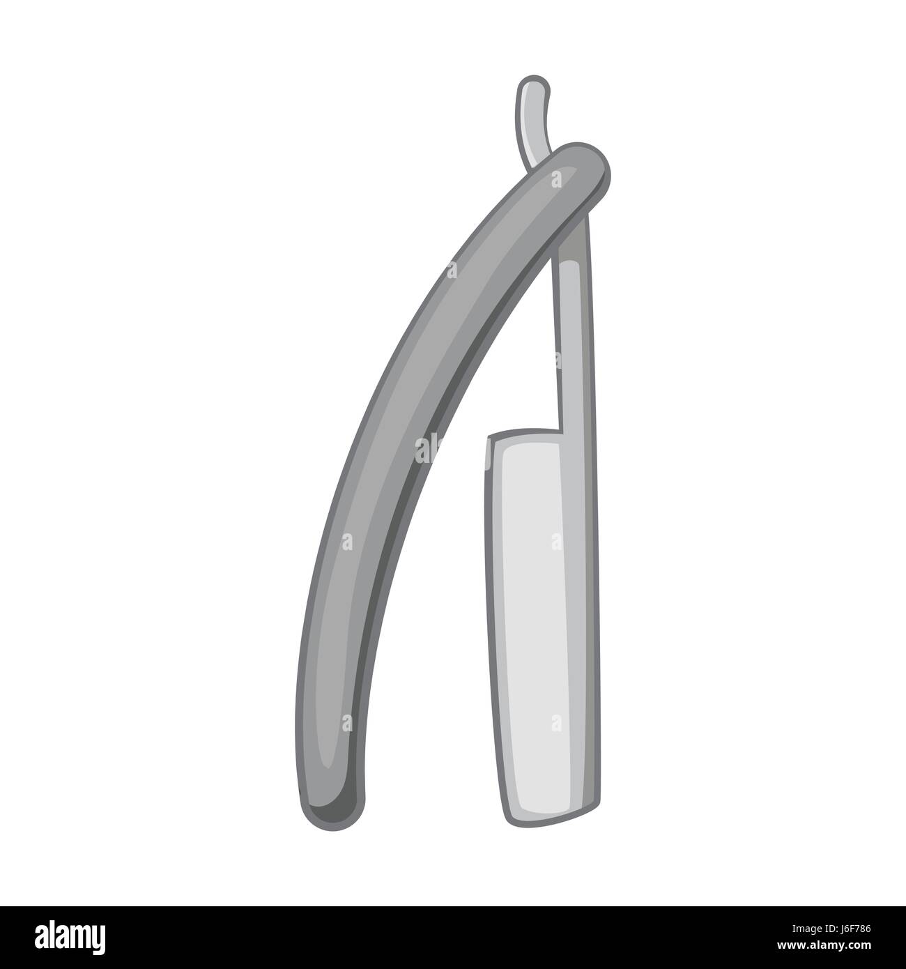 Shave razor icon, black monochrome style Stock Vector Image & Art - Alamy